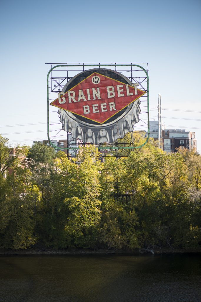 Historic Grain Belt Sign Gets a New Lease On Life - Grain Belt